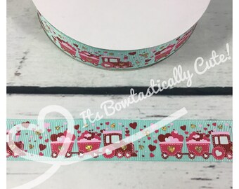 Train ribbon | Etsy