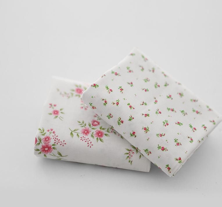 Shabby Floral Pattern Cotton Fabric by Yard 4 Pattern | Etsy