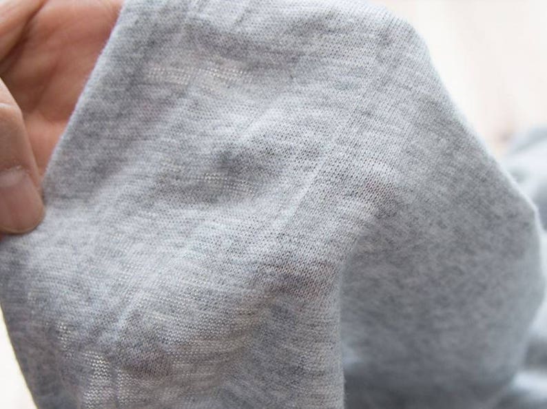 Slub Solid Cotton Knit Fabric Slub Texture Fabric by Yard 9 - Etsy