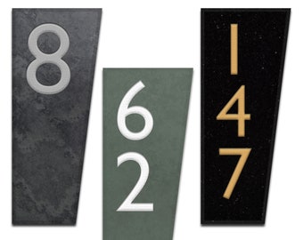 Angled Modern Signs - Etsy