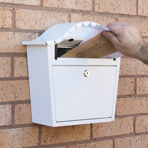 London White Letterbox - Personalised - Etsy UK