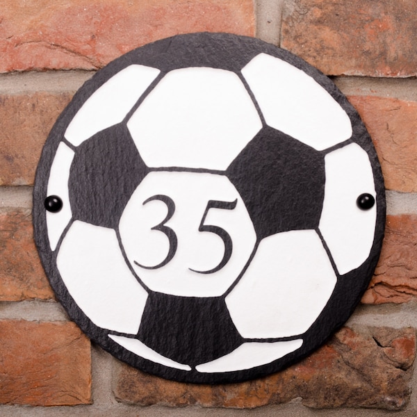 Football House Number Signs - Etsy