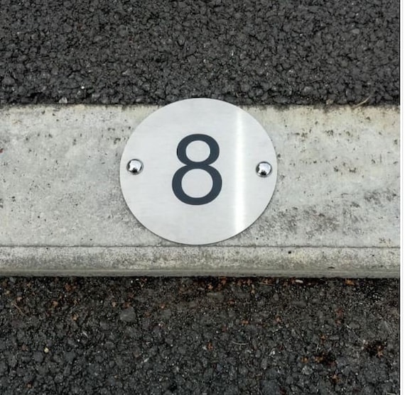 Numbered Parking Spaces Number Stencils For Parking Lots | Maxi Thick