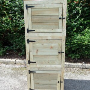 Garden Storage Box Signs & Nubers Recycle Box Storage, Bin And ...