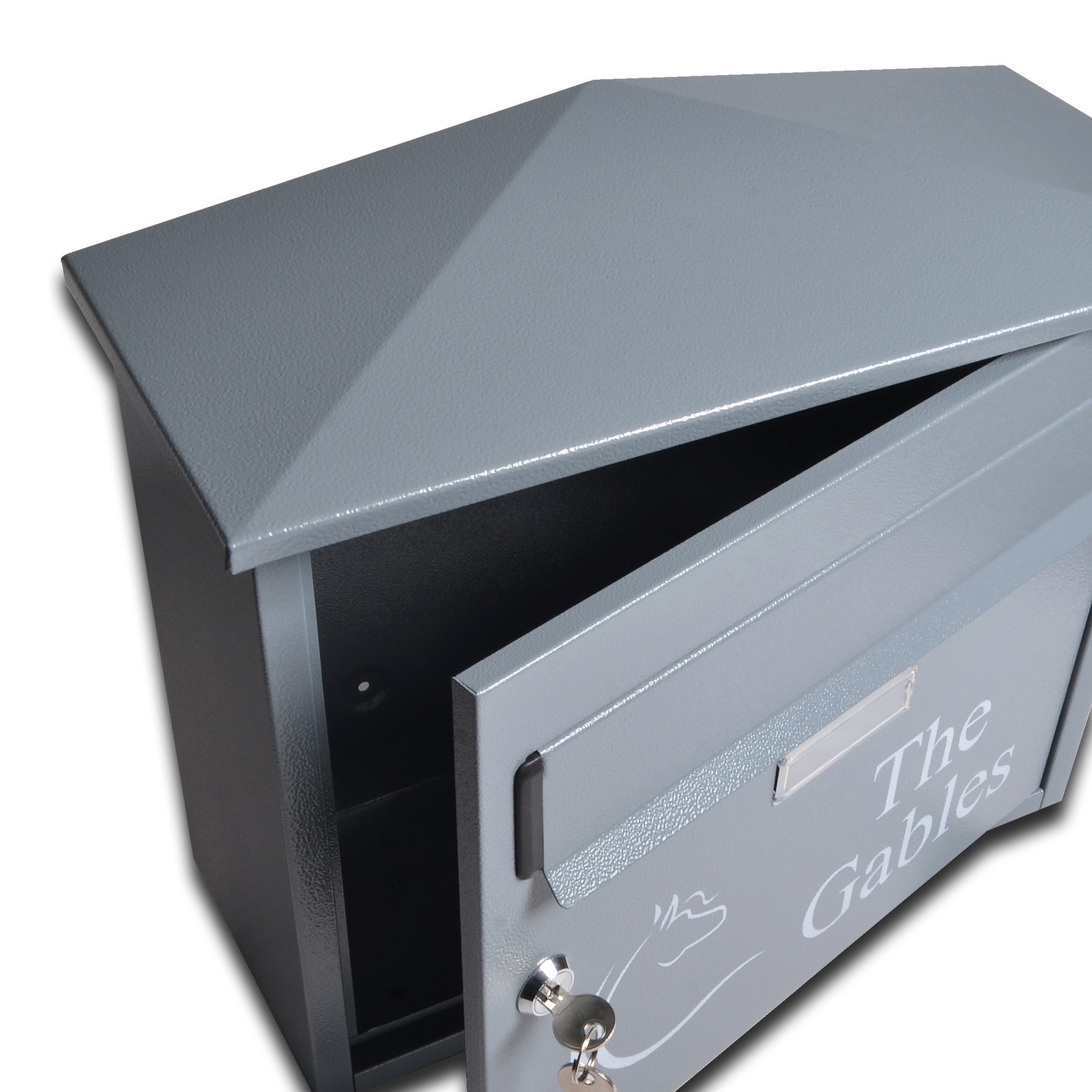 Belfast Post Box in Gunmetal Grey Personalised With Your - Etsy UK