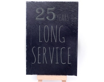 Personalised Years of Service Announcement 10, 20, 25, 30 Years - Etsy