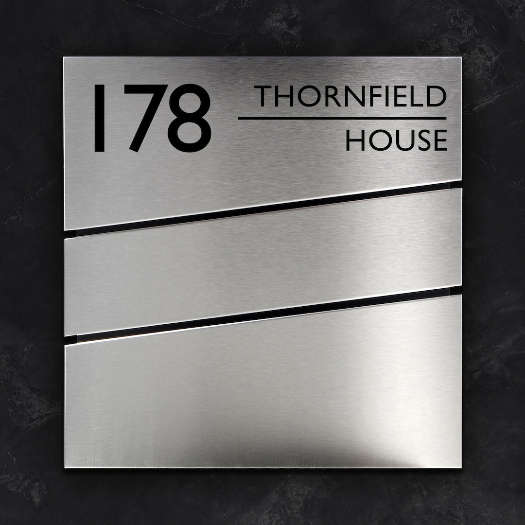 Personalised Letterbox, Mailbox, Postbox, Statement - Stainless Steel ...