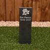 Memorial Headstone on Plinth - Large With Motif - Etsy