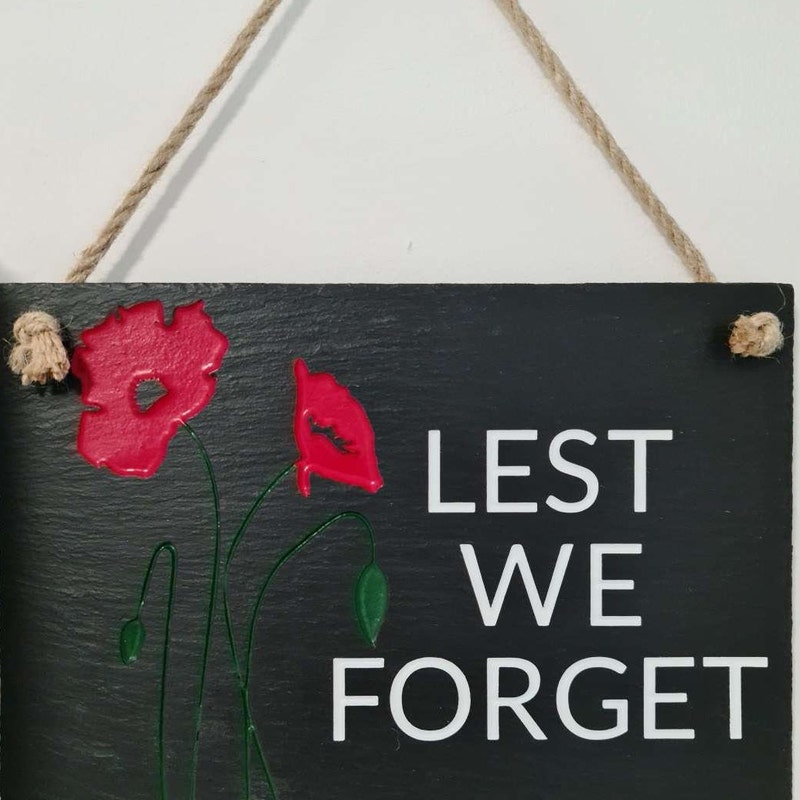 Lest We Forget Sign - Etsy Australia