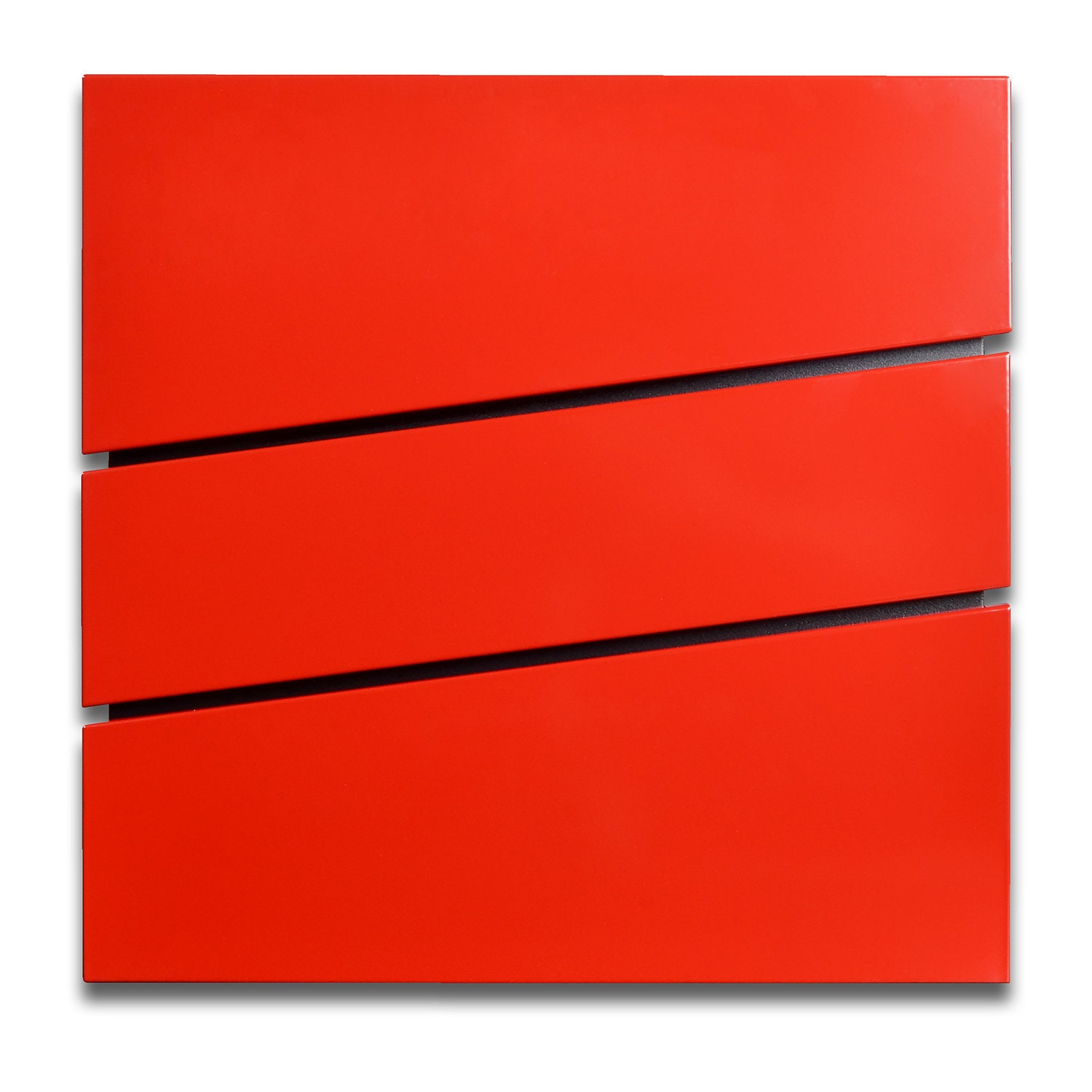 Personalised Statement Letterbox Postbox Mailbox Signal Red | Etsy