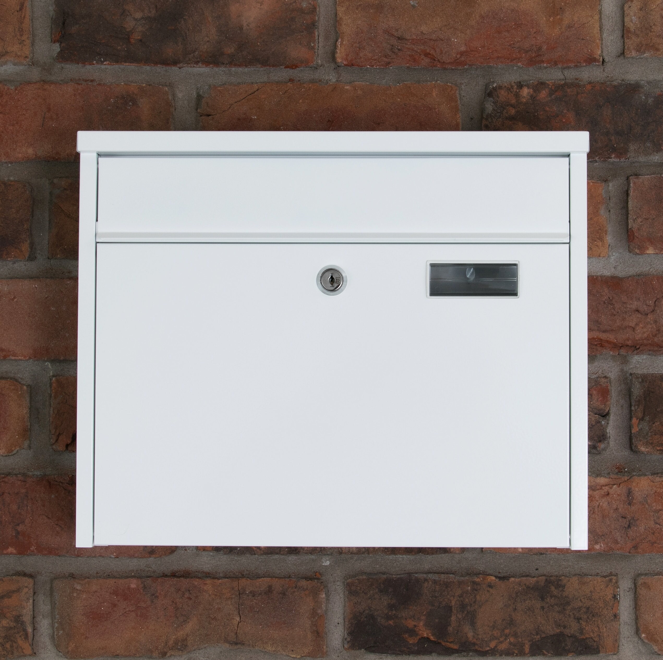 Cheshire White Letterbox/postbox/mailbox, New Design, Wall-mounted ...