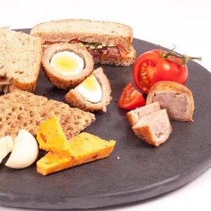 Slate Lazy Susan With Revolving Base for Easy Use - 40 Cm Diameter ...