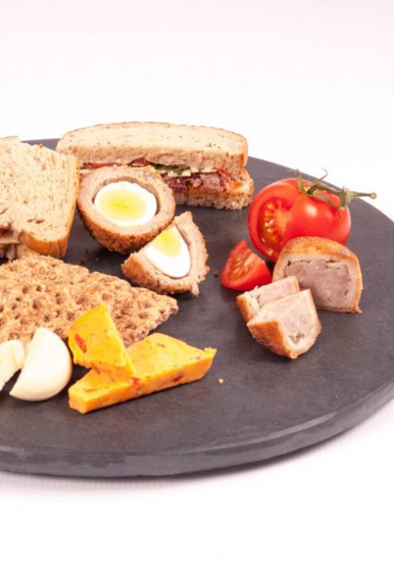 Slate Lazy Susan With Revolving Base for Easy Use 40 Cm - Etsy UK