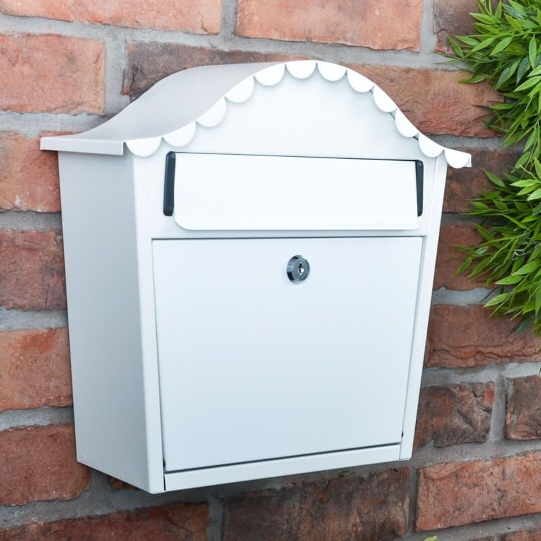 London White Letterbox. - Etsy