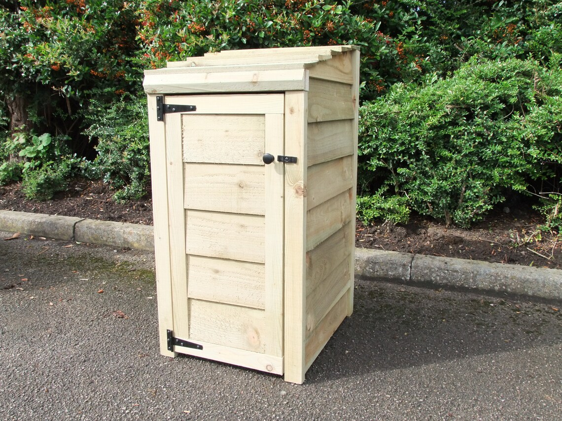 Wooden Compact Log Store for With Door. Delivered Fully - Etsy UK