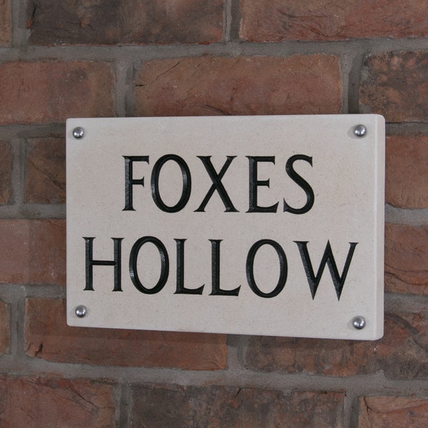 Limestone Sign - Etsy