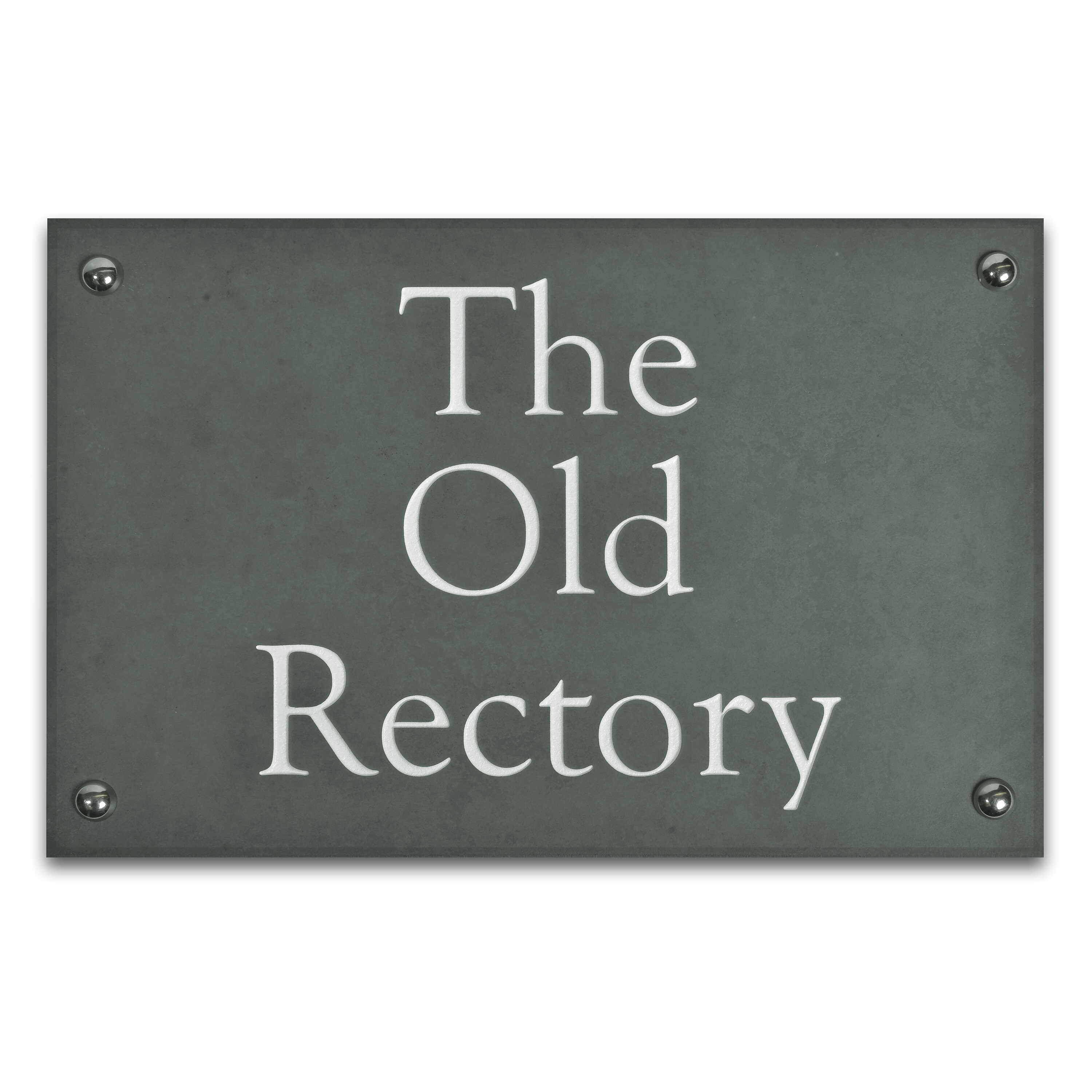 Green Slate House Sign Personalised With Your House Name. - Etsy UK