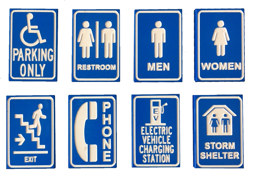 Engraved Toy Brick General Service Road Sign Tile for Your Cityscape - Etsy