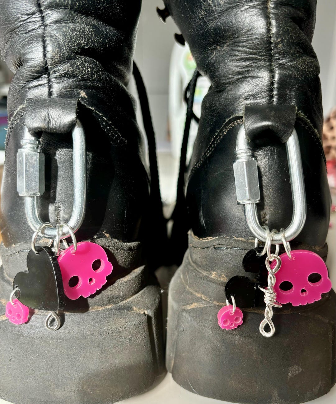 NEW. BHC Skull Boot Tags - Etsy