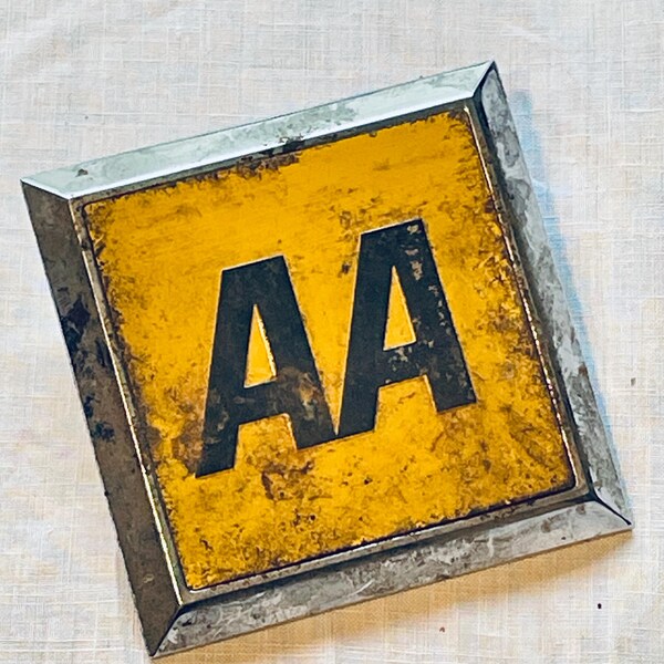 Vintage Aa Badge - Etsy UK