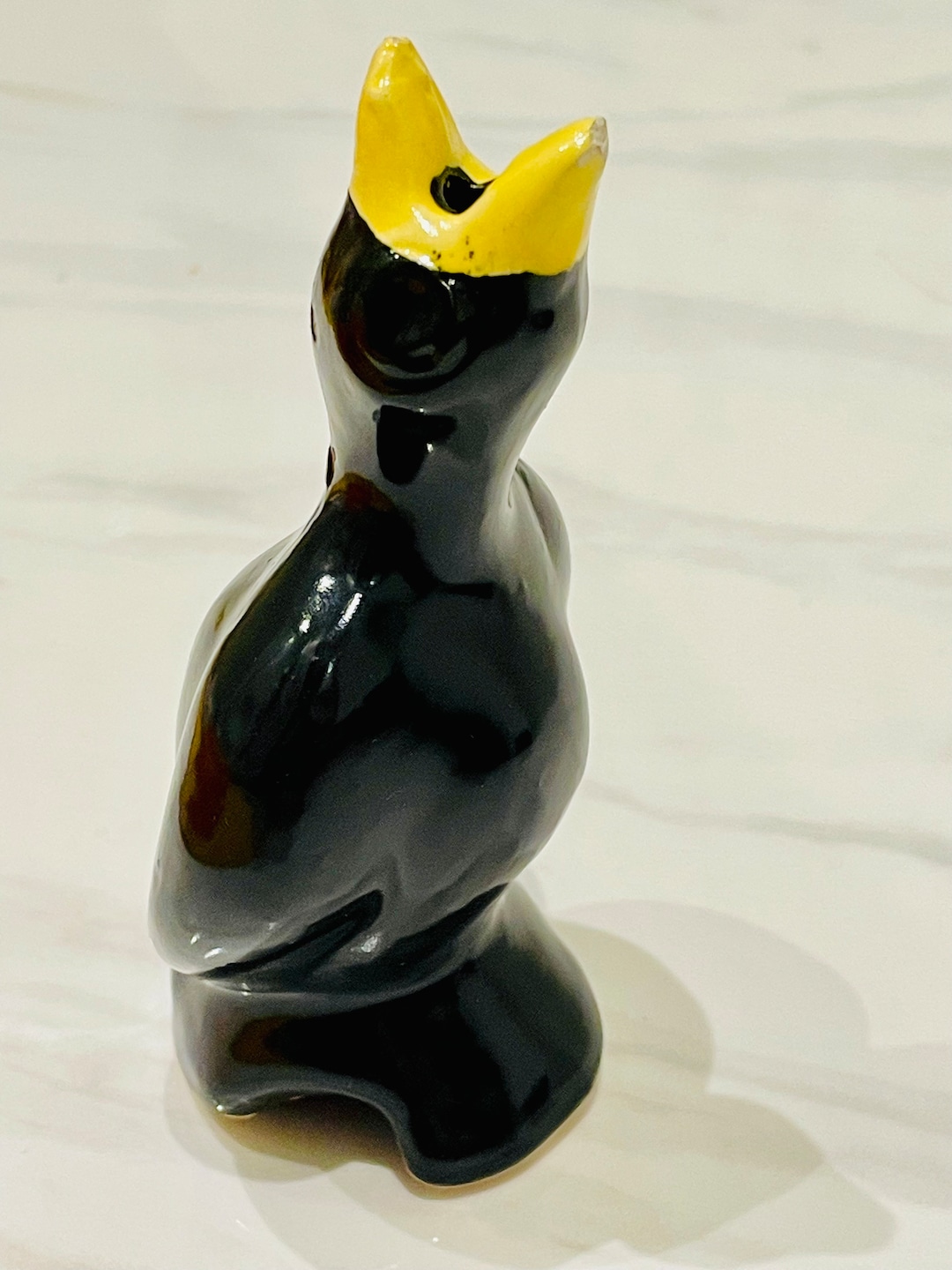 Vintage Pie Bird /pottery Blackbird Funnel /pie Vent/pie Whistle/pie ...