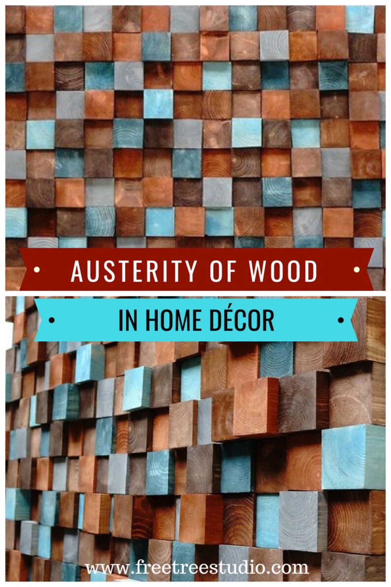 Wooden Wall Art Textured Wooden Wall Art Mosaic Wall - Etsy Wooden Wall Art Textured Wooden Wall Art Mosaic Wall - Etsy