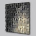 Square Wood Wall Art Decor, Nature Wall Hanging, Textured Art Decor ...
