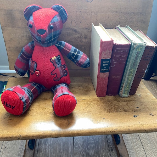 Teddy Bear School Bag - Etsy