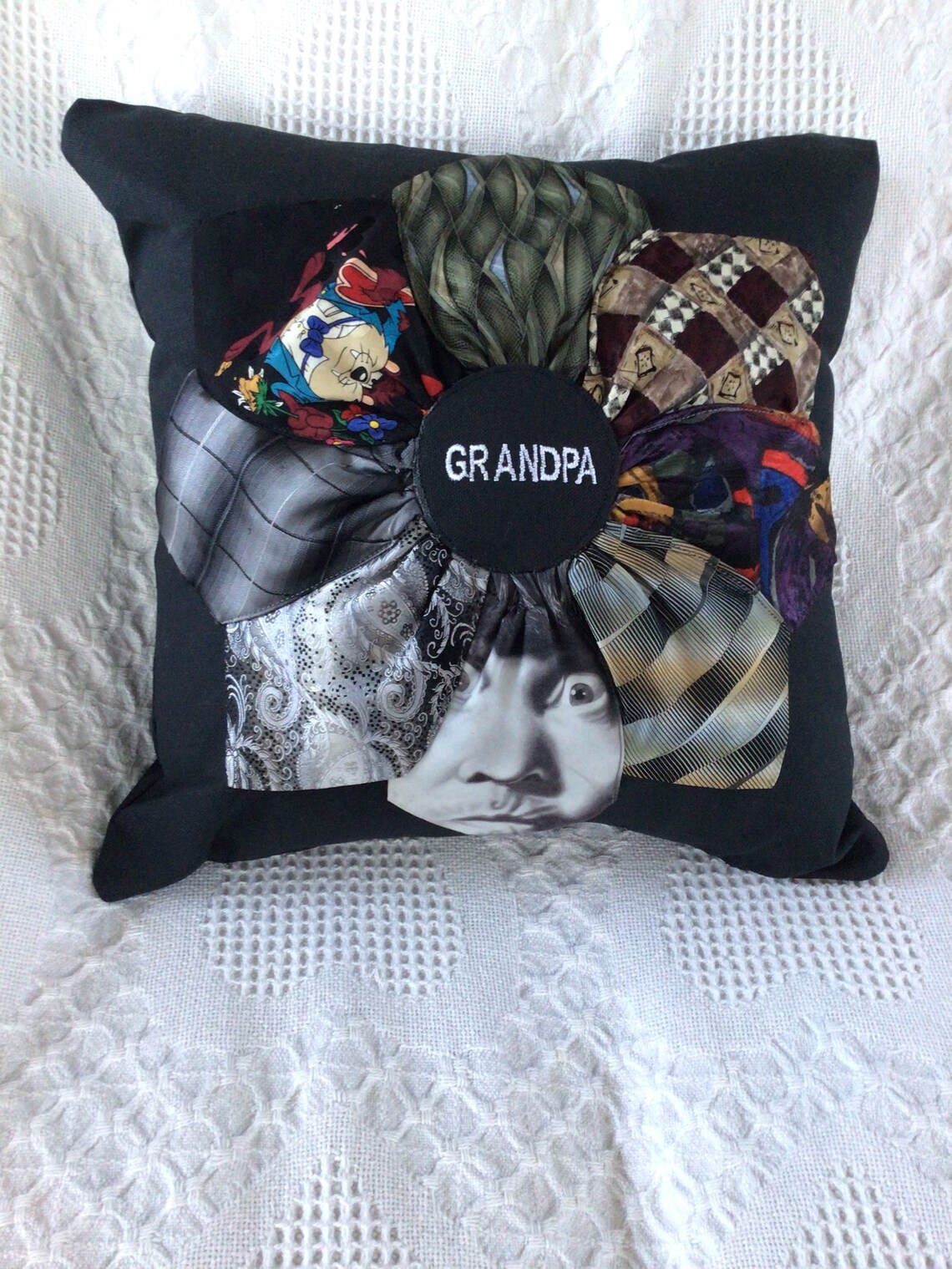 Fathers Day Tie Pillow - Etsy