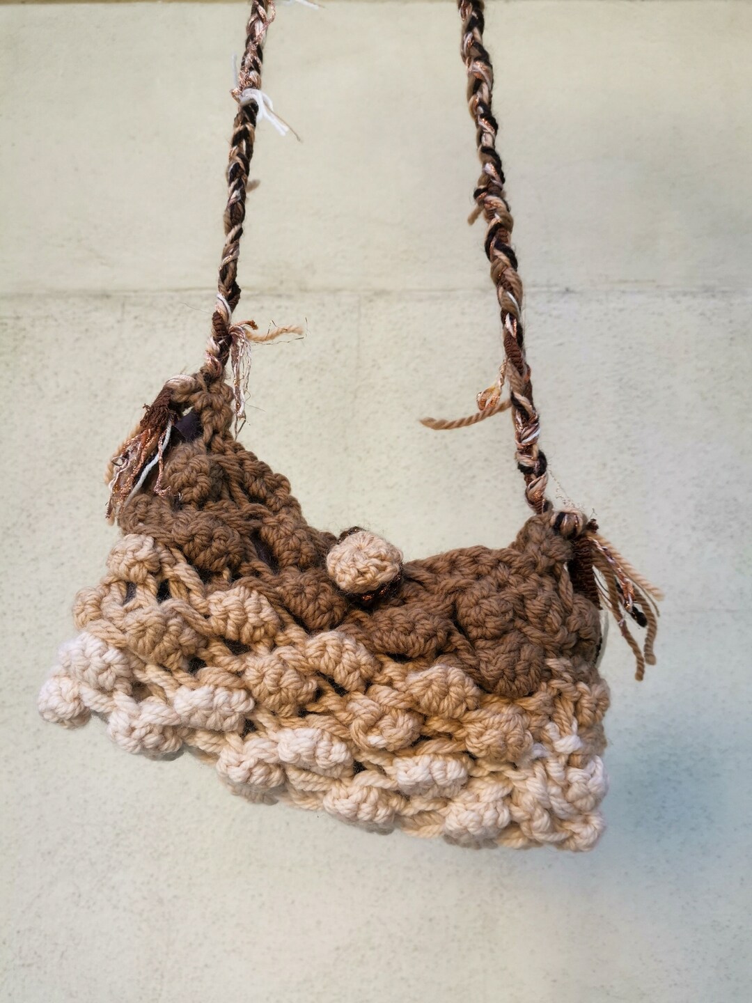 Handcrafted Wool Shoulder Bag - Etsy