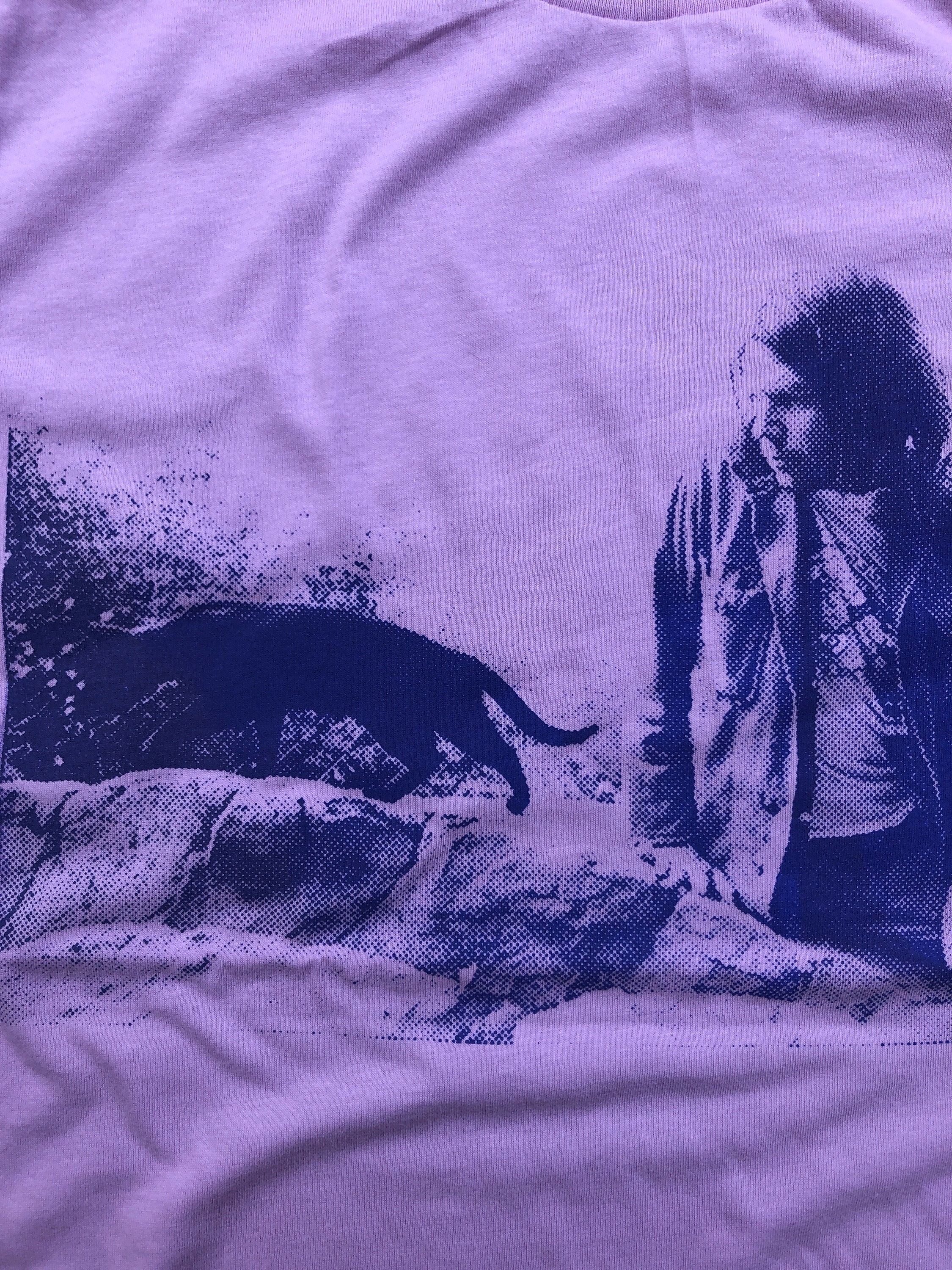 Neil Young and Cat Screenprint Shirt - Etsy