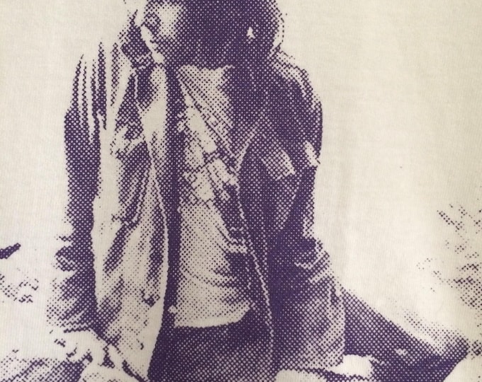 Neil Young and Cat Screenprint Shirt - Etsy