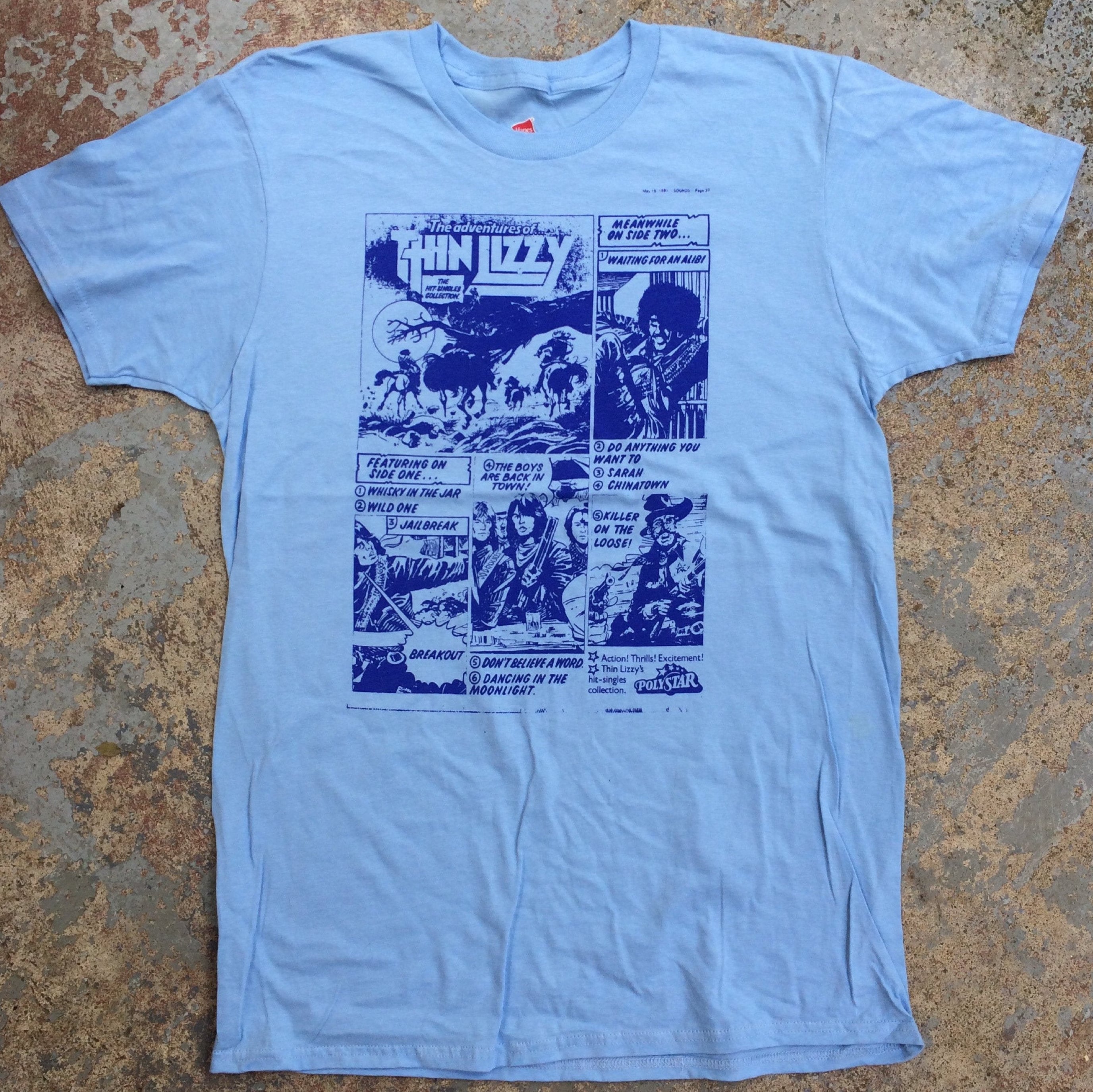 Thin Lizzy Comic Print - Etsy