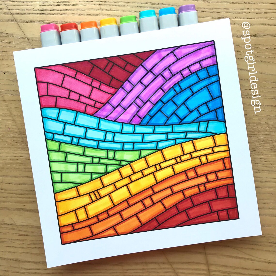 Zendoodle Printable Coloring Pages (10 Pages) - Etsy