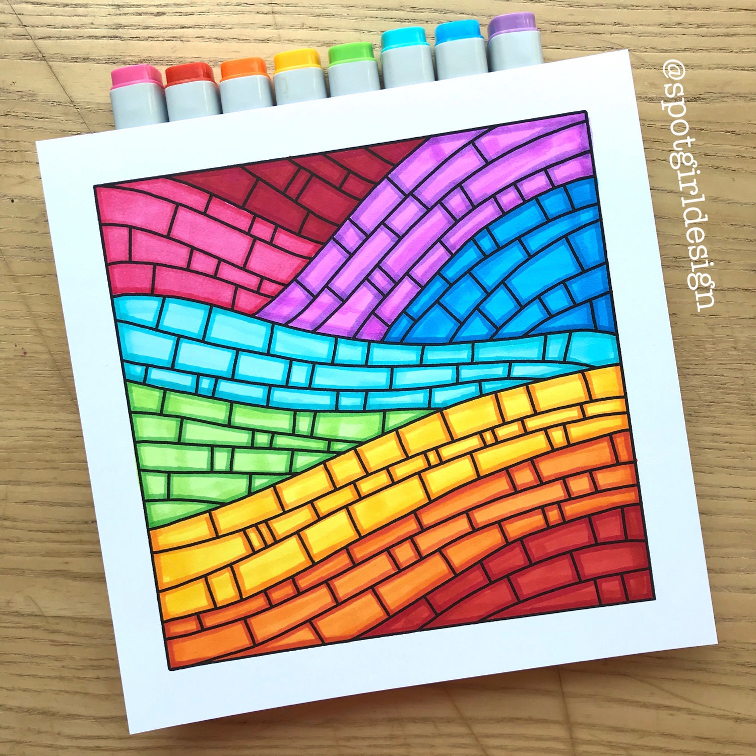 Zendoodle Printable Coloring Pages 10 Pages | Etsy