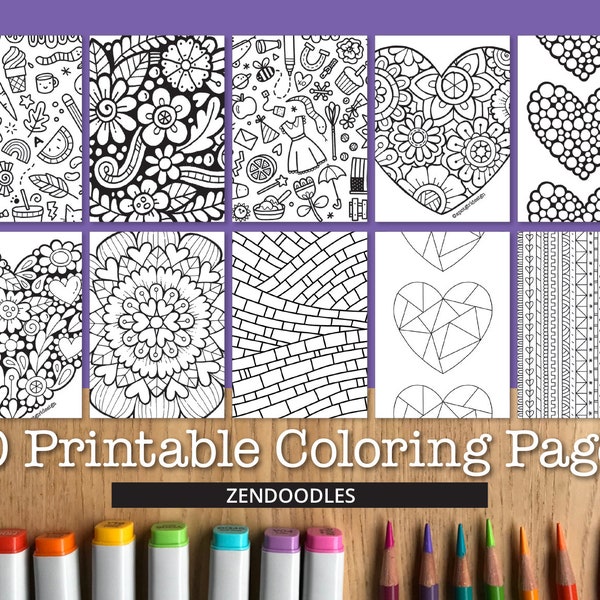 Zendoodle - Etsy