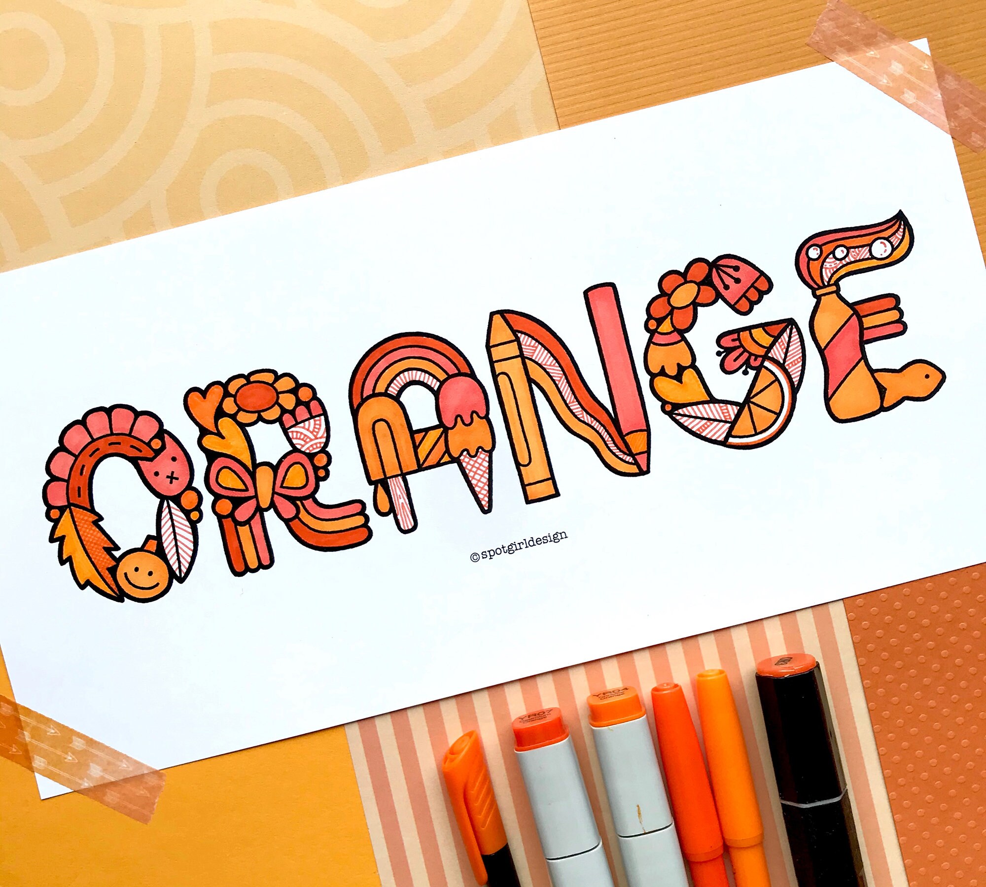 Color Word Printable Coloring Pages | Etsy