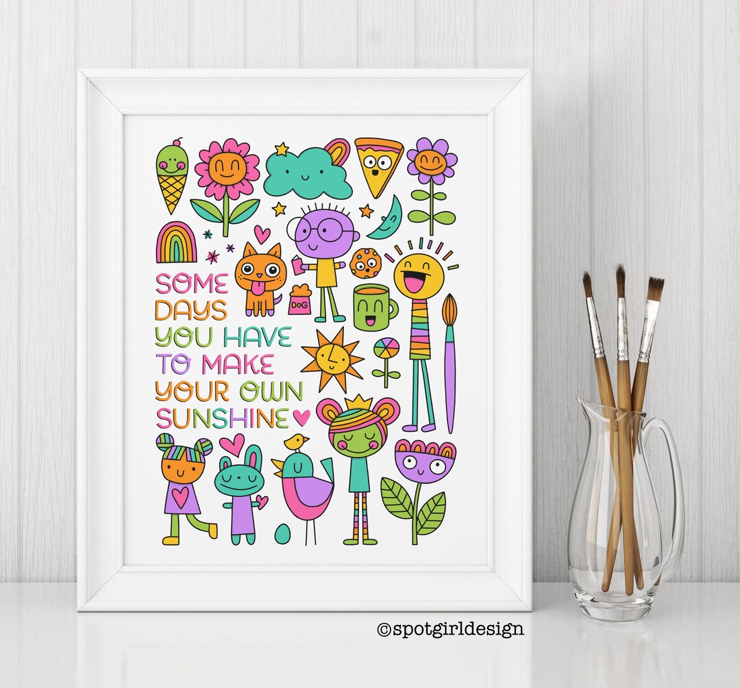 Make Your Own Sunshine Photo Print - Etsy