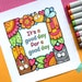 Fun Frames Printable Coloring Pages 10 Pages - Etsy