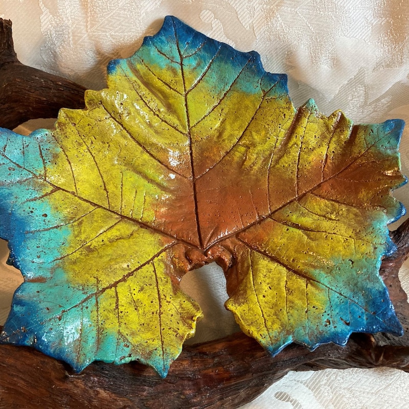 Concrete Leaf - Etsy