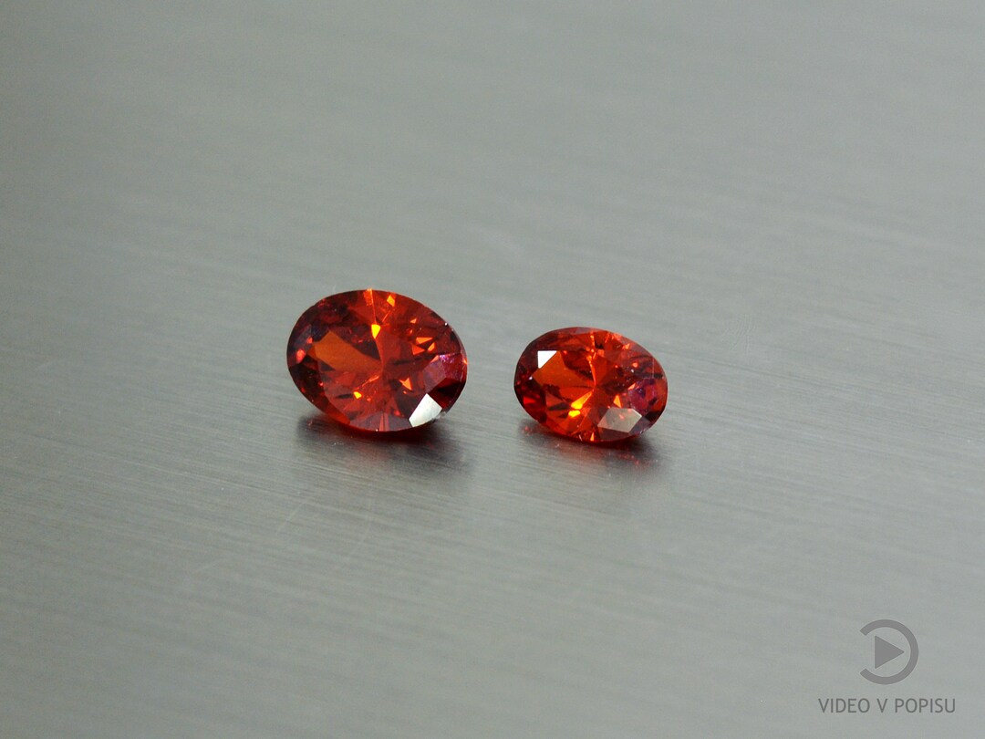 Cubic Zirconia 3x5 9x11 Mm Garnet Oval Cut Red Garnet Cubic Zirconia ...