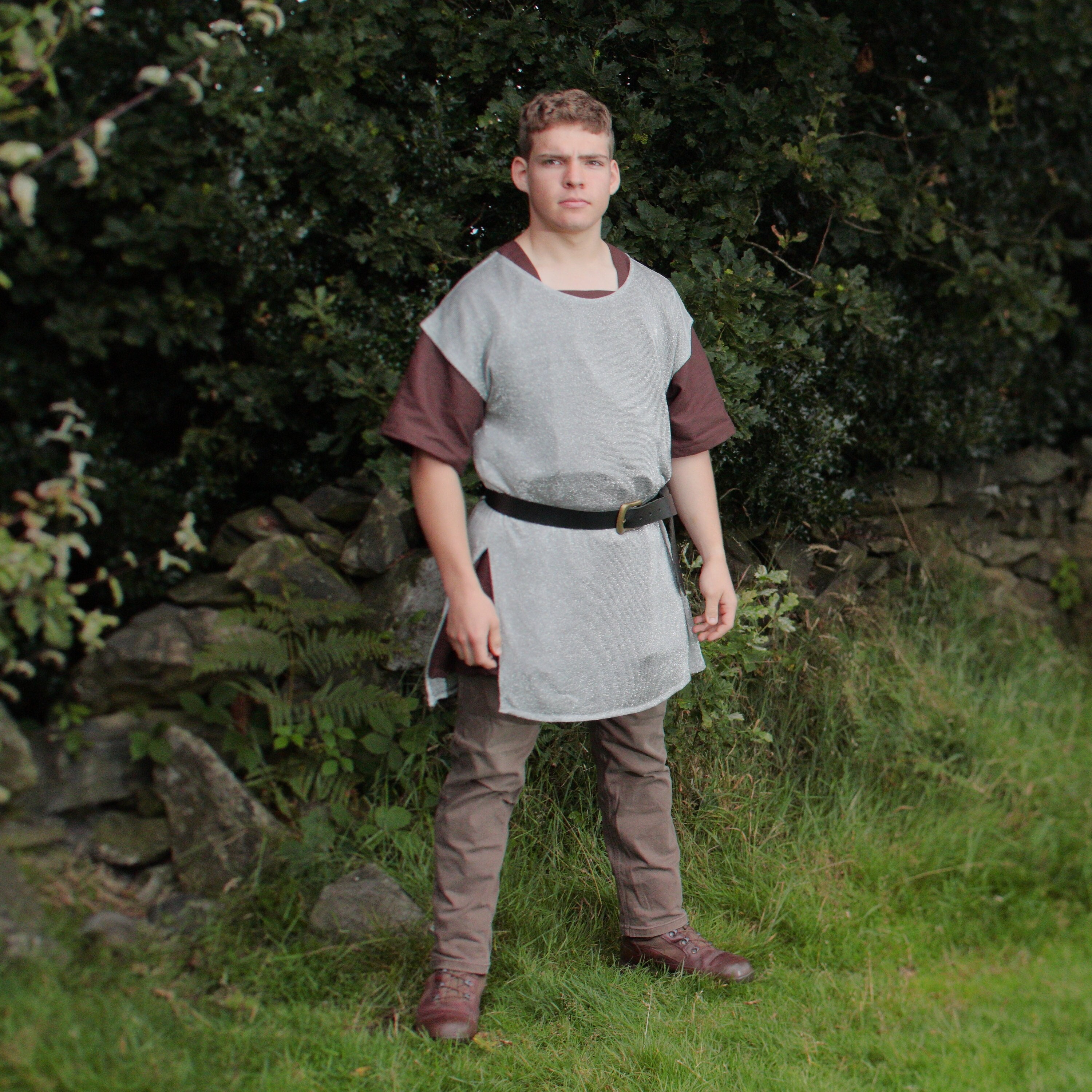 Imitation Chain-mail Hauberk, LARP Costume Armor, Fake Chain-maille ...