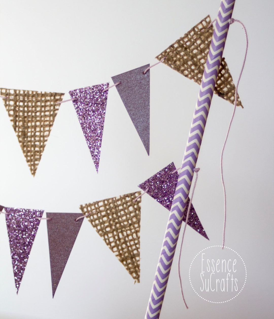 Burlap Banner Cake Topper, Birthday Party, Birthday Cake Banner, Baby ...