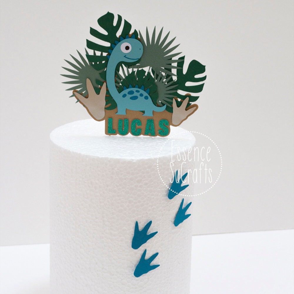 Dinosaur Cake Topper, Dinosaur Theme Party. Dinosaur Theme. Birthday ...