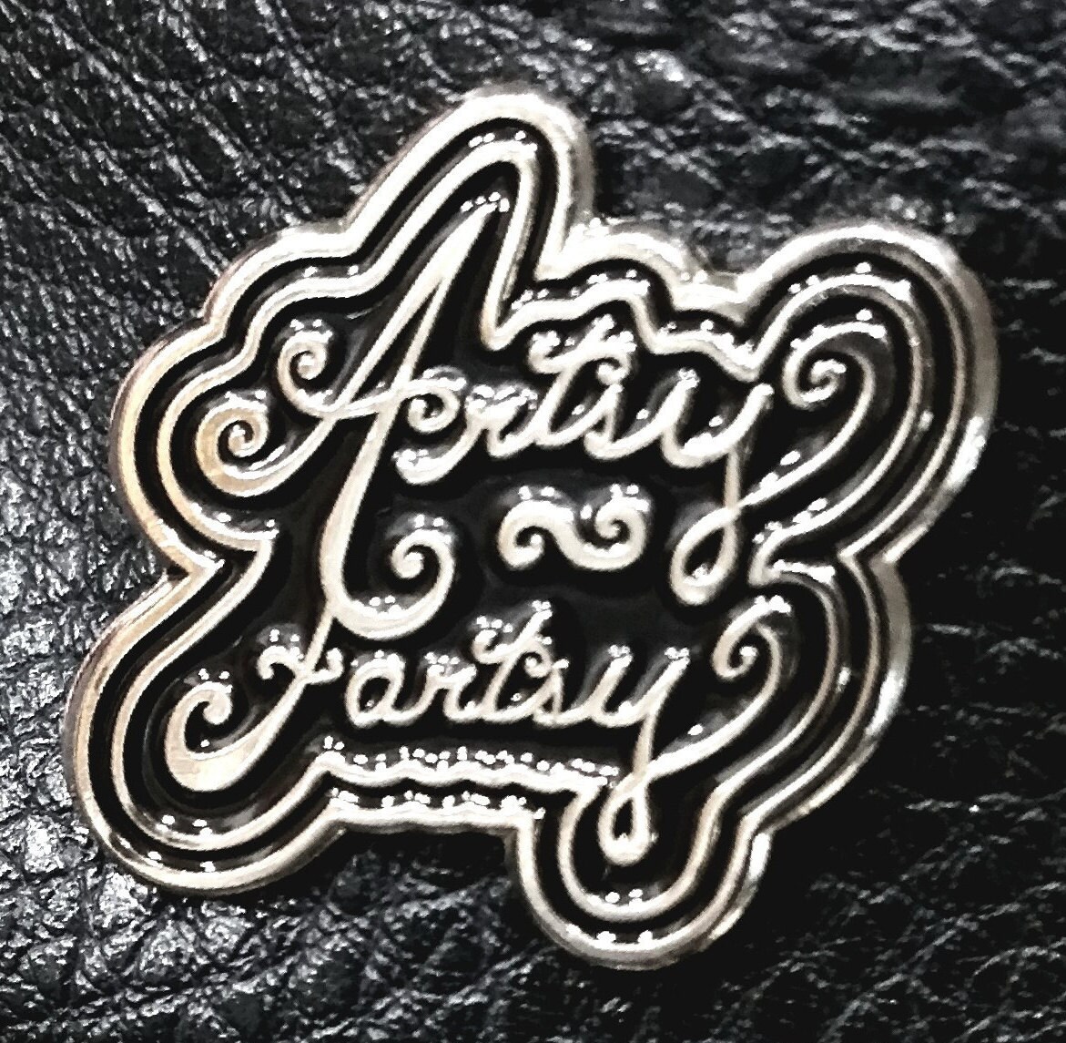 Artsy Fartsy Enamel Pin - Etsy