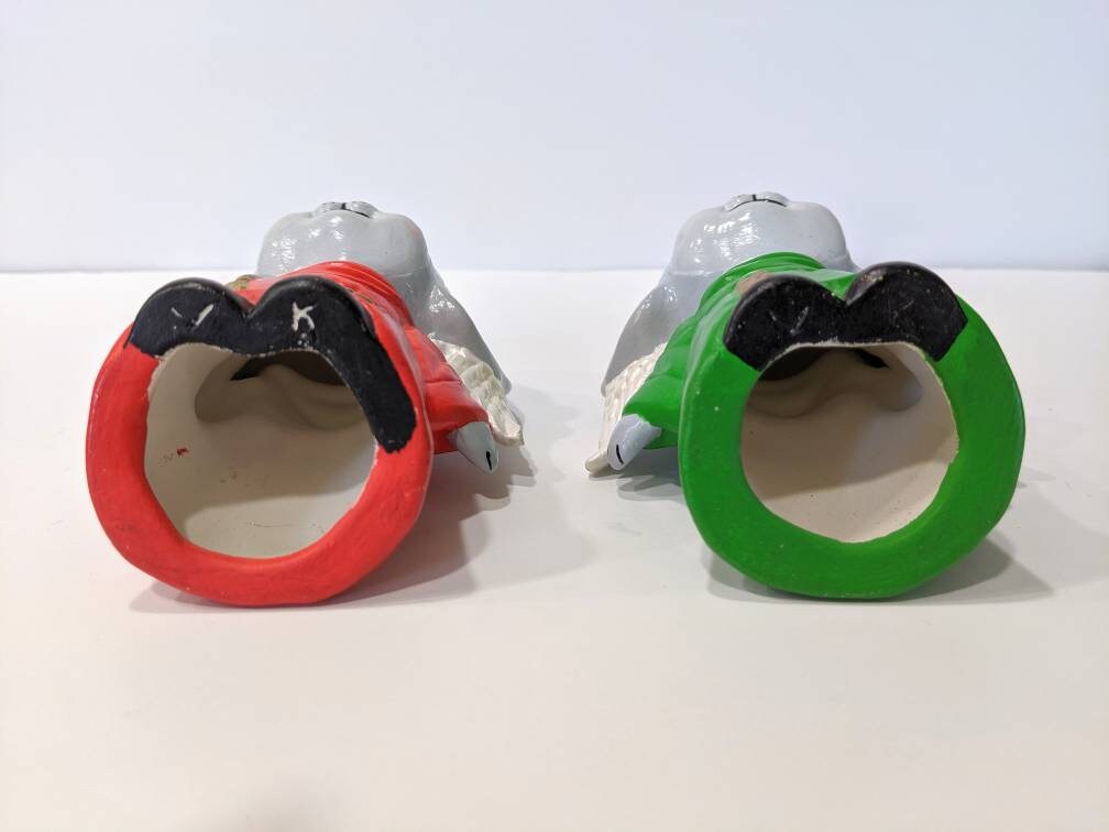 Ceramic Christmas Angel Mice Set of 2 - Etsy