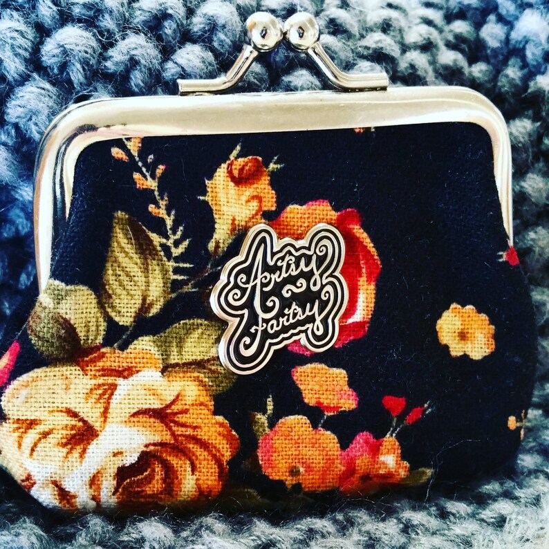Artsy Fartsy Enamel Pin Etsy