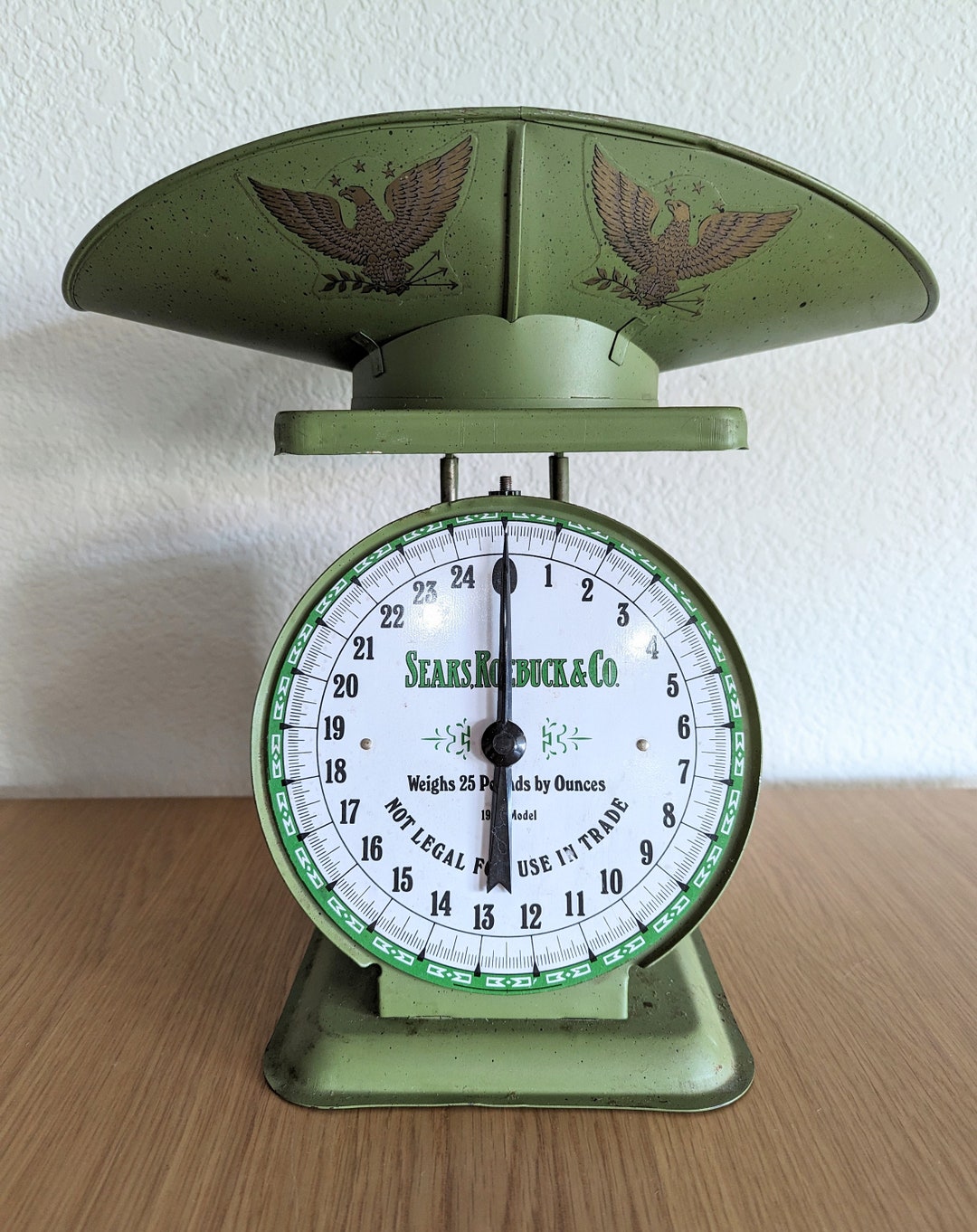 Sears Roebuck Green Colonial Scale - Etsy