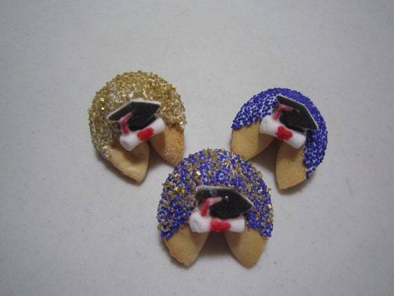 Congratulations Gift Valedictorian 50 GRADUATION Purple Fortune Cookies ...