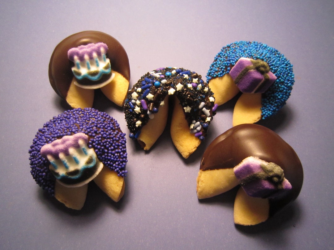 12 OVER THE HILL Birthday Fortune Cookies, Birthday Gifts, Birthday ...